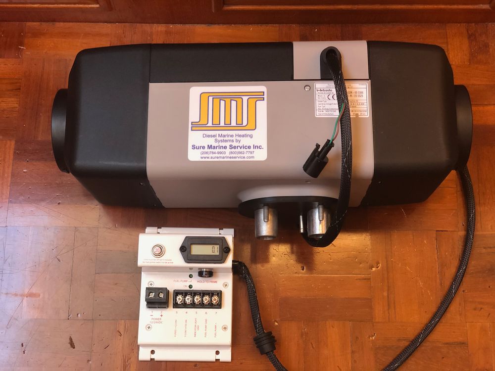 Hurricane Chinook hydronic heating system