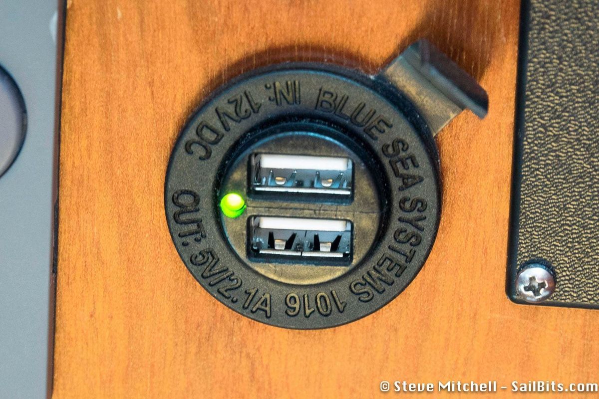 USB power solutions are simple to add to your boat
