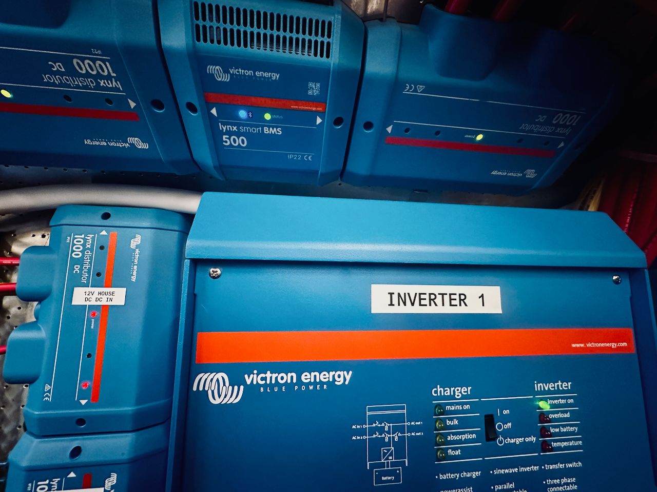 Victron electrical system after 14 months