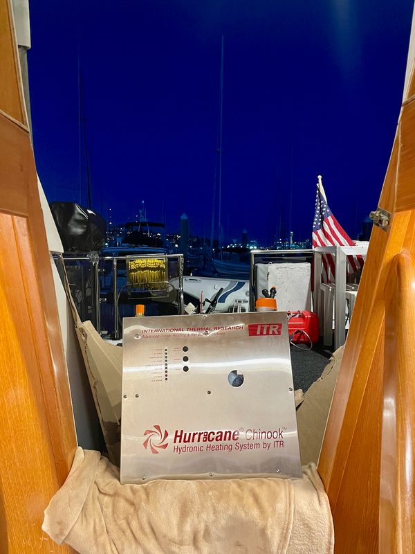 Hurricane Chinook hydronic heating system