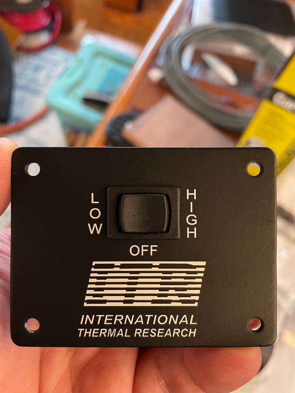 Hurricane Chinook hydronic heating system