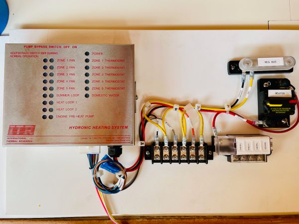 Hurricane Chinook hydronic heating system
