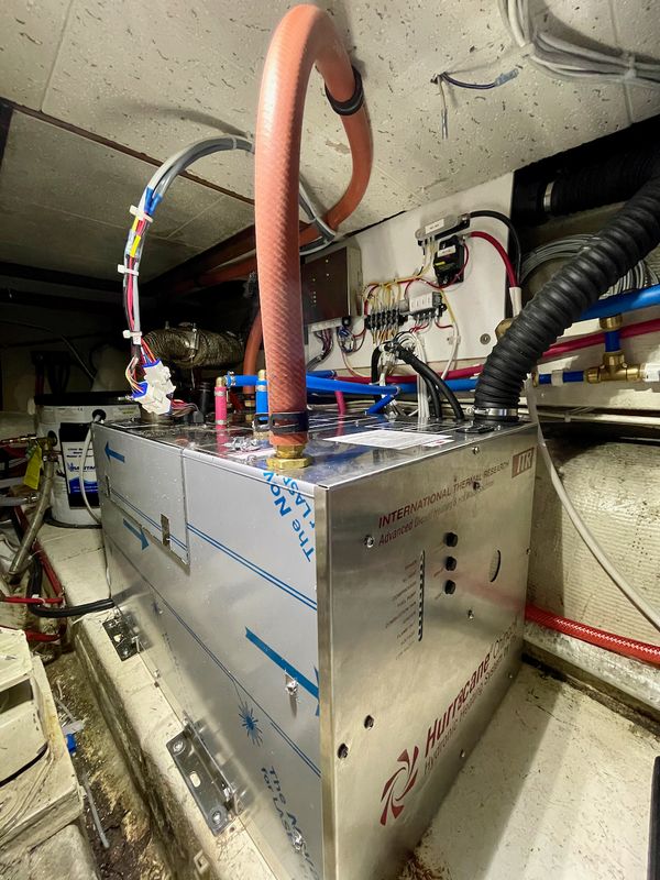 Hurricane Chinook hydronic heating system