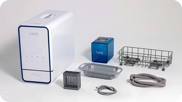 Capsule dishwasher