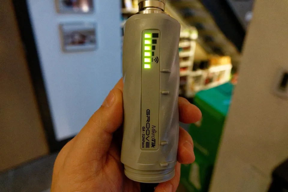 MikroTik Groove step-by-step setup guide