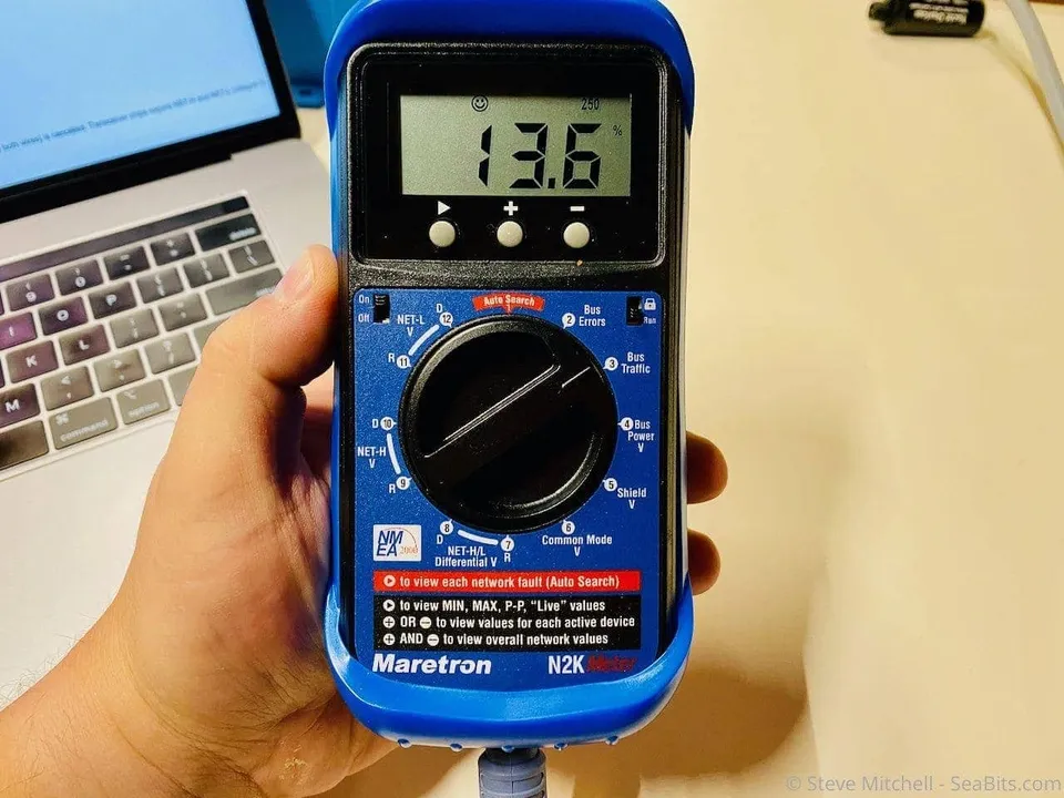 NMEA 2000 network troubleshooting tools